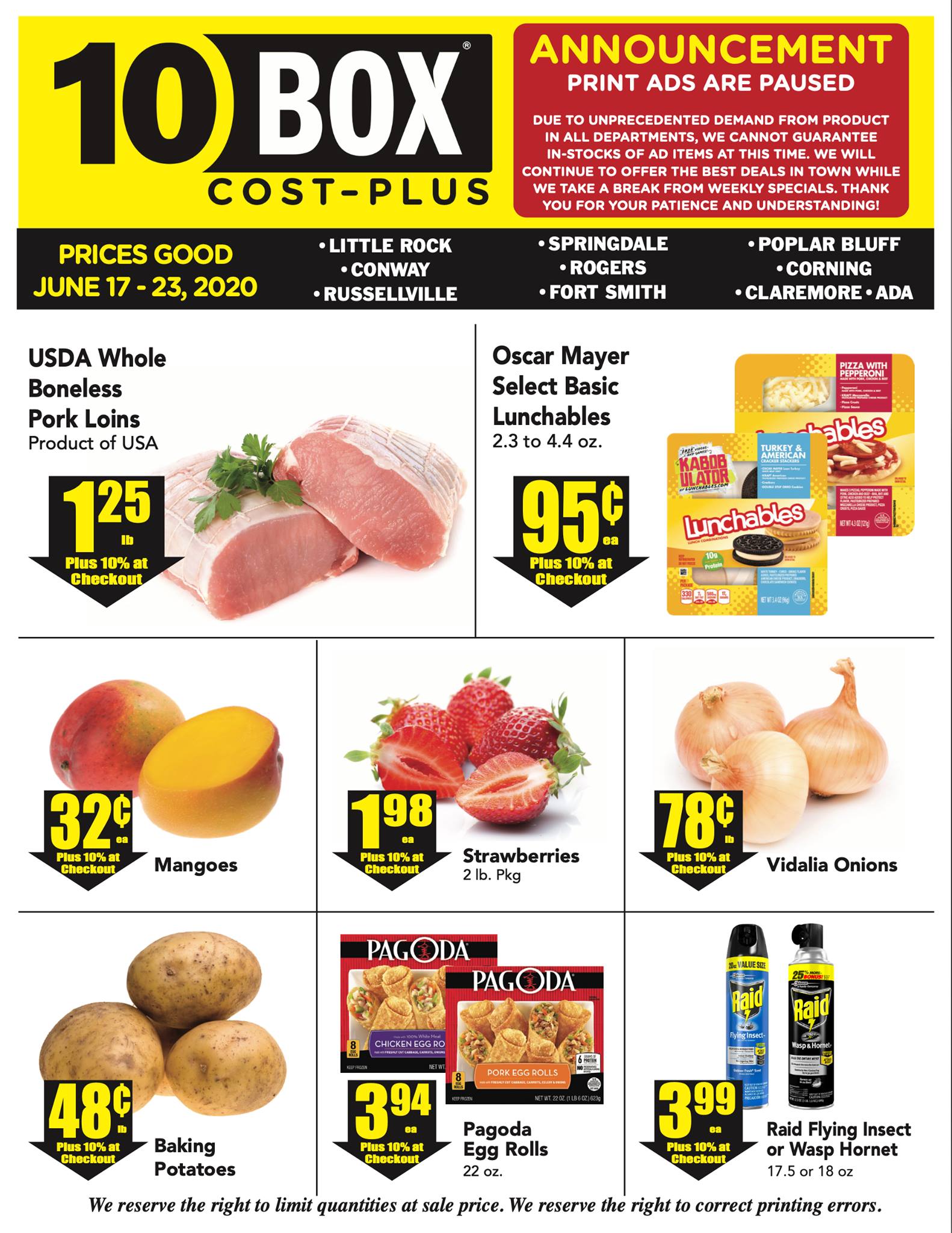 10BOX COST PLUS - Russellville AR - Hours, Directions, Reviews - Loc8NearMe