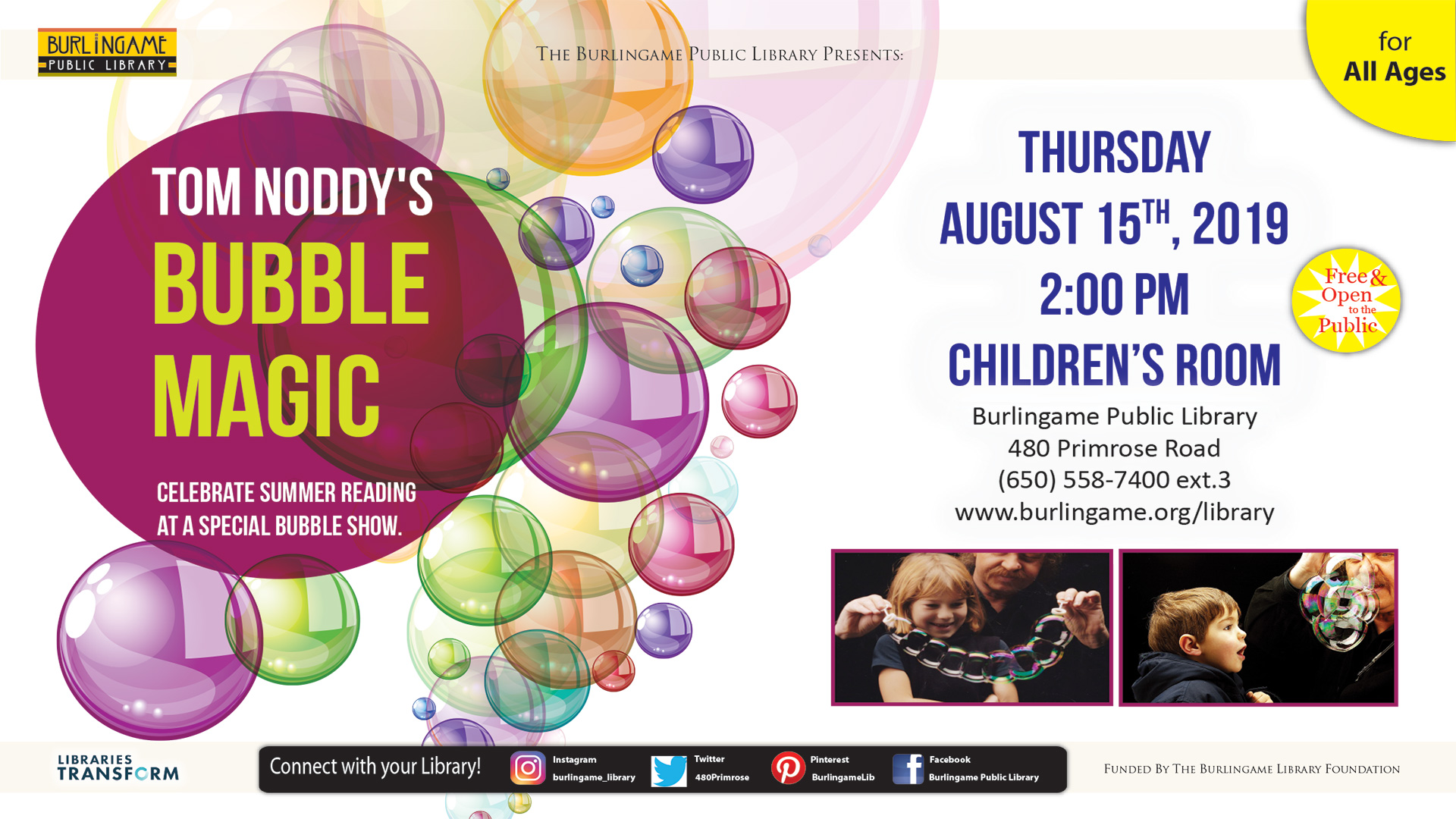 BURLINGAME PUBLIC LIBRARY - Burlingame CA - Hours, Directions, Reviews ...