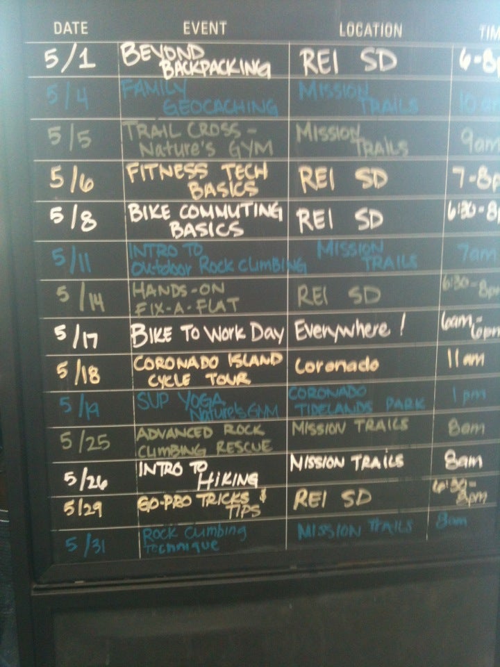 REI - 5556 Copley Dr, San Diego CA - Hours, Directions, Reviews ...