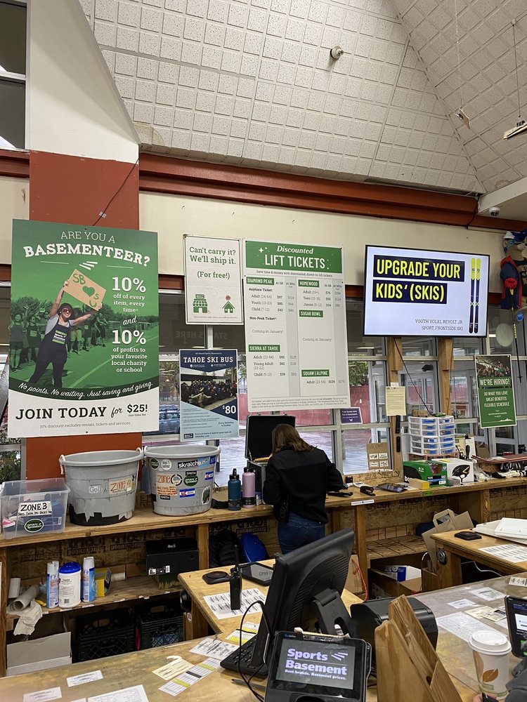 SPORTS BASEMENT PRESIDIO - San Francisco CA - Hours, Directions ...