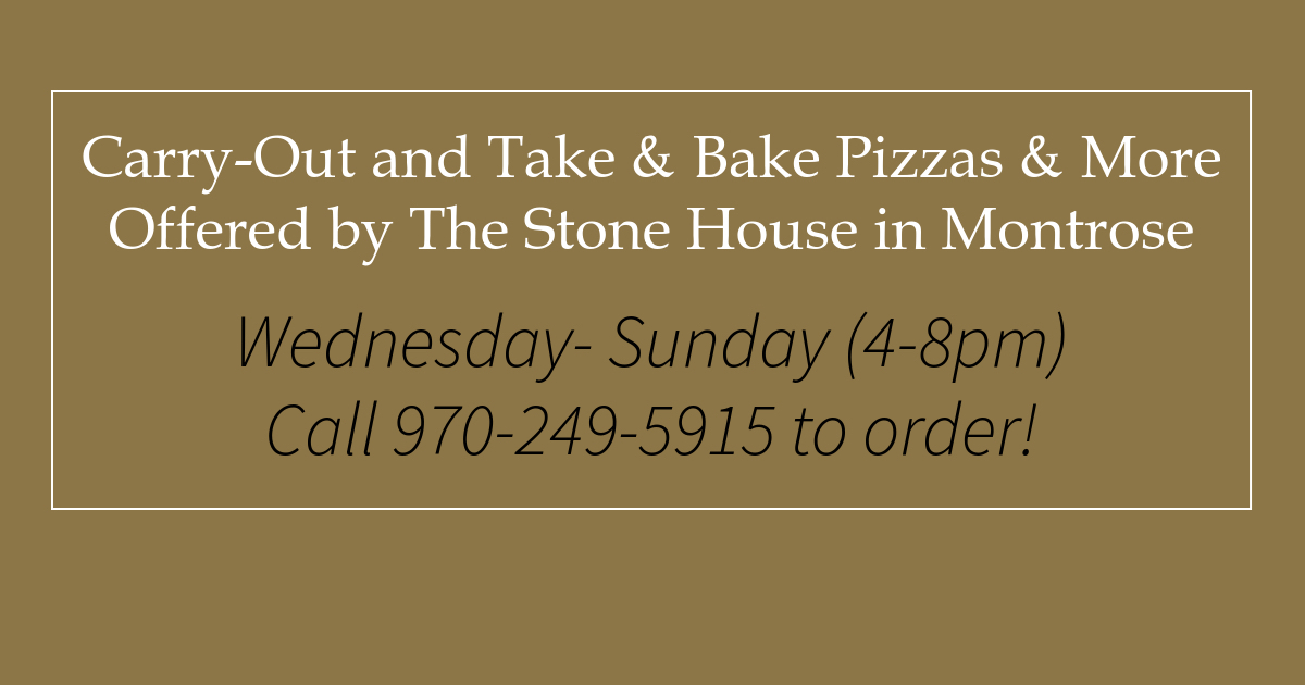 Montrose, CO Restaurants Open for Takeout, Curbside Service and/or ...