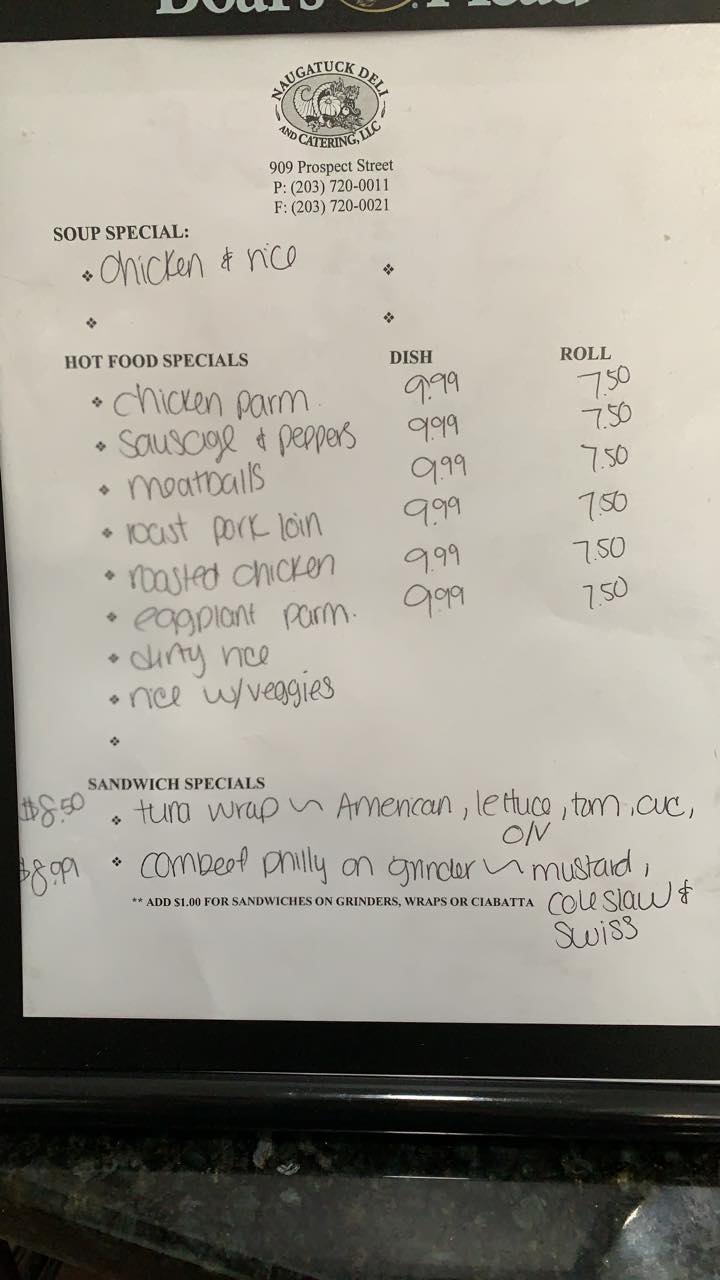 Naugatuck, CT Restaurants Open for Takeout, Curbside Service and/or ...