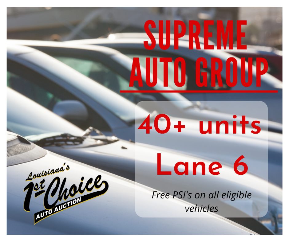 LOUISIANA'S 1ST CHOICE AUTO AUCTION - Hammond LA - Hours, Directions ...