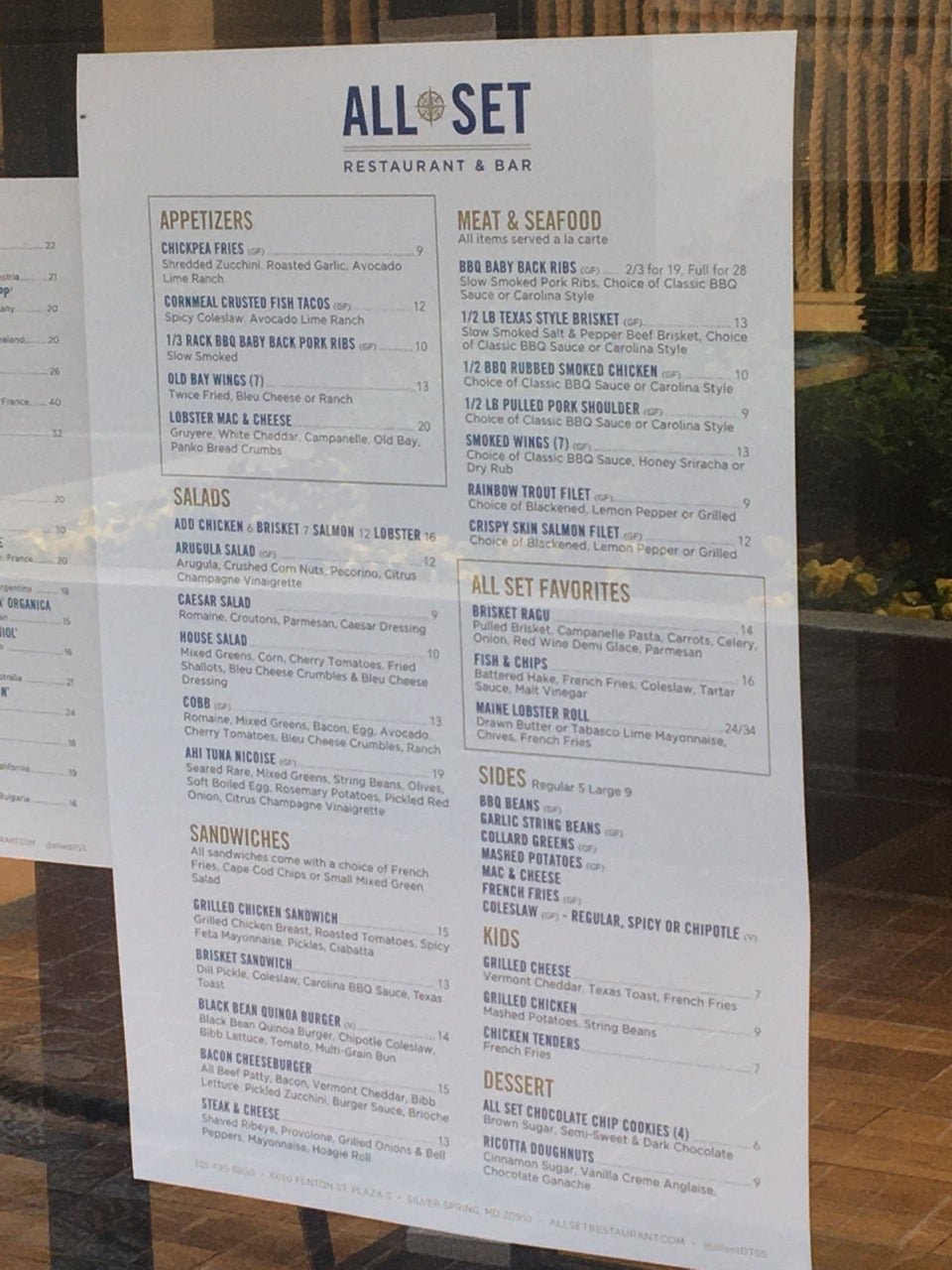 Silver Spring, MD Restaurants Open for Takeout, Curbside Service and/or ...