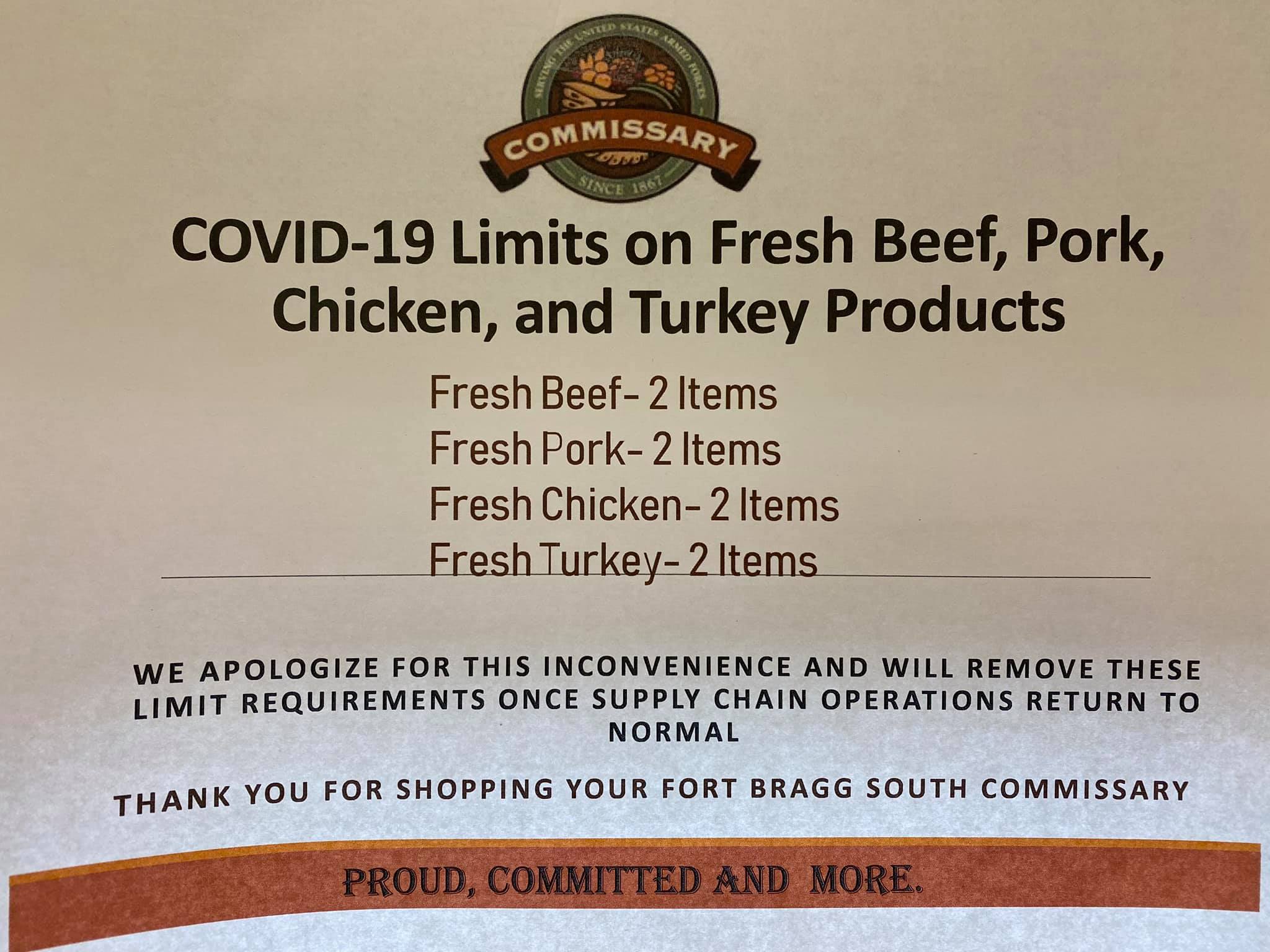 SOUTH POST COMMISSARY - 1017 Canopy Ln, Fort Bragg NC - Hours ...