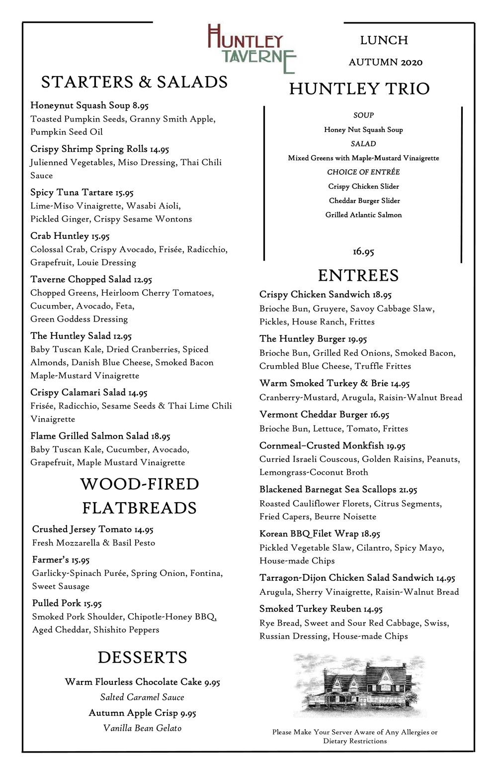 Huntley Taverne, Summit - Menu, Reviews (420), Photos (90) - Restaurantji