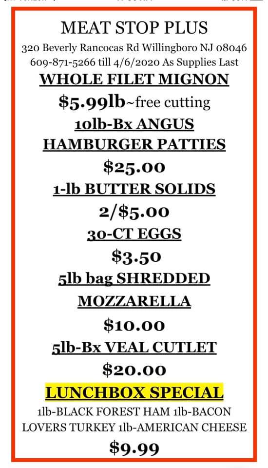 MEAT STOP PLUS - Willingboro NJ - Hours, Directions, Reviews - Loc8NearMe