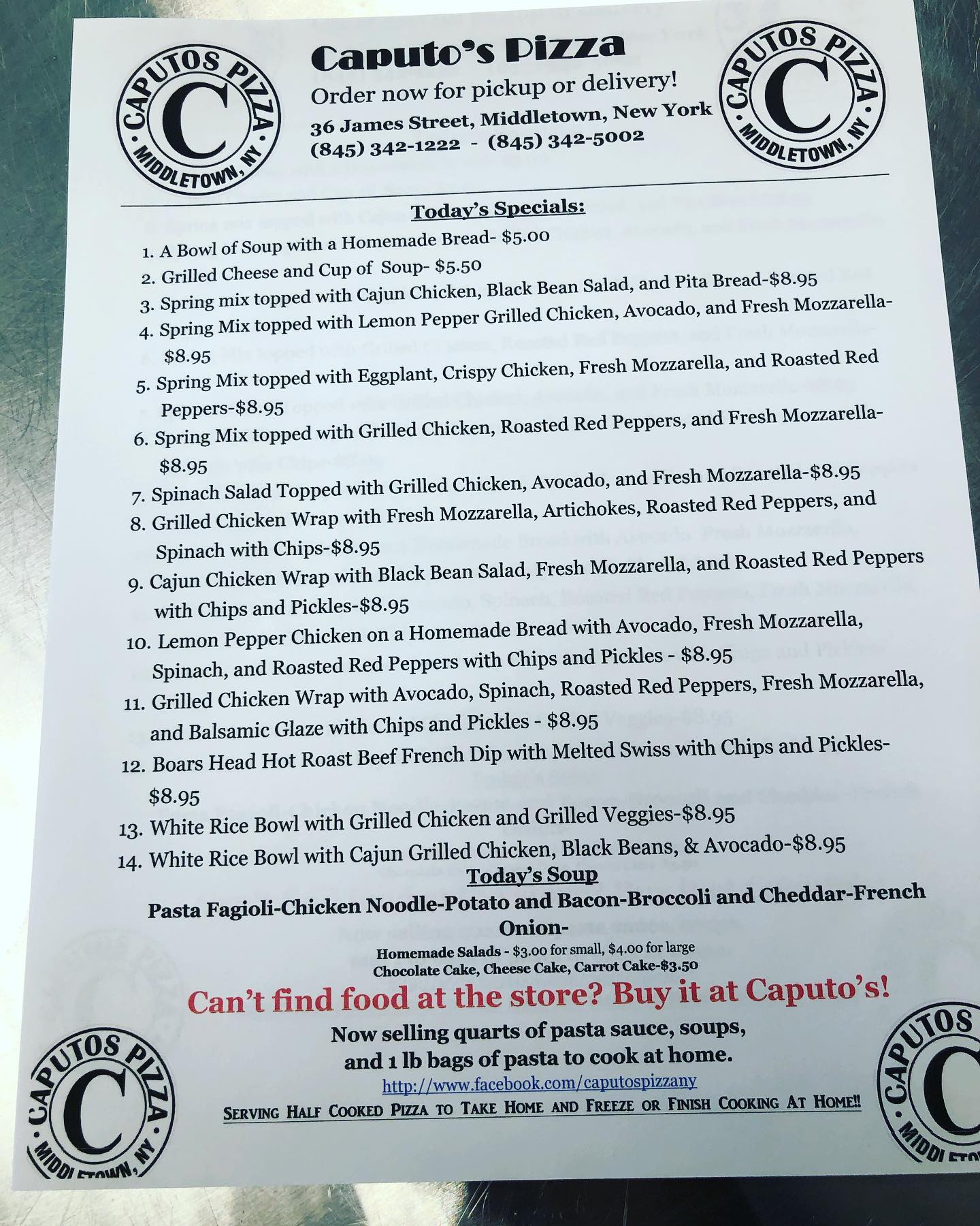 Middletown, NY Restaurants Open for Takeout, Curbside Service and/or ...