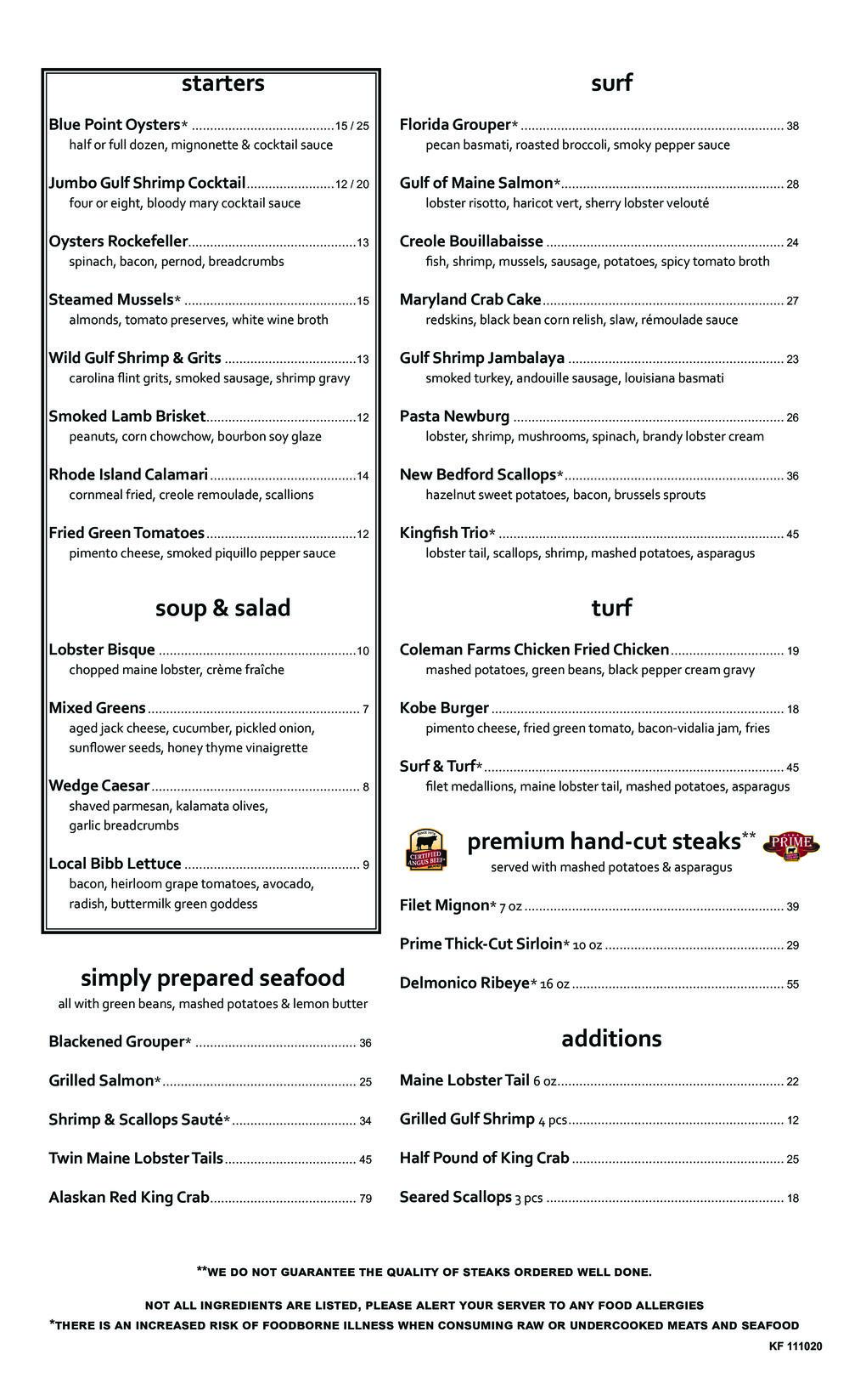 Kingfish, Akron - Menu, Reviews (557), Photos (119) - Restaurantji