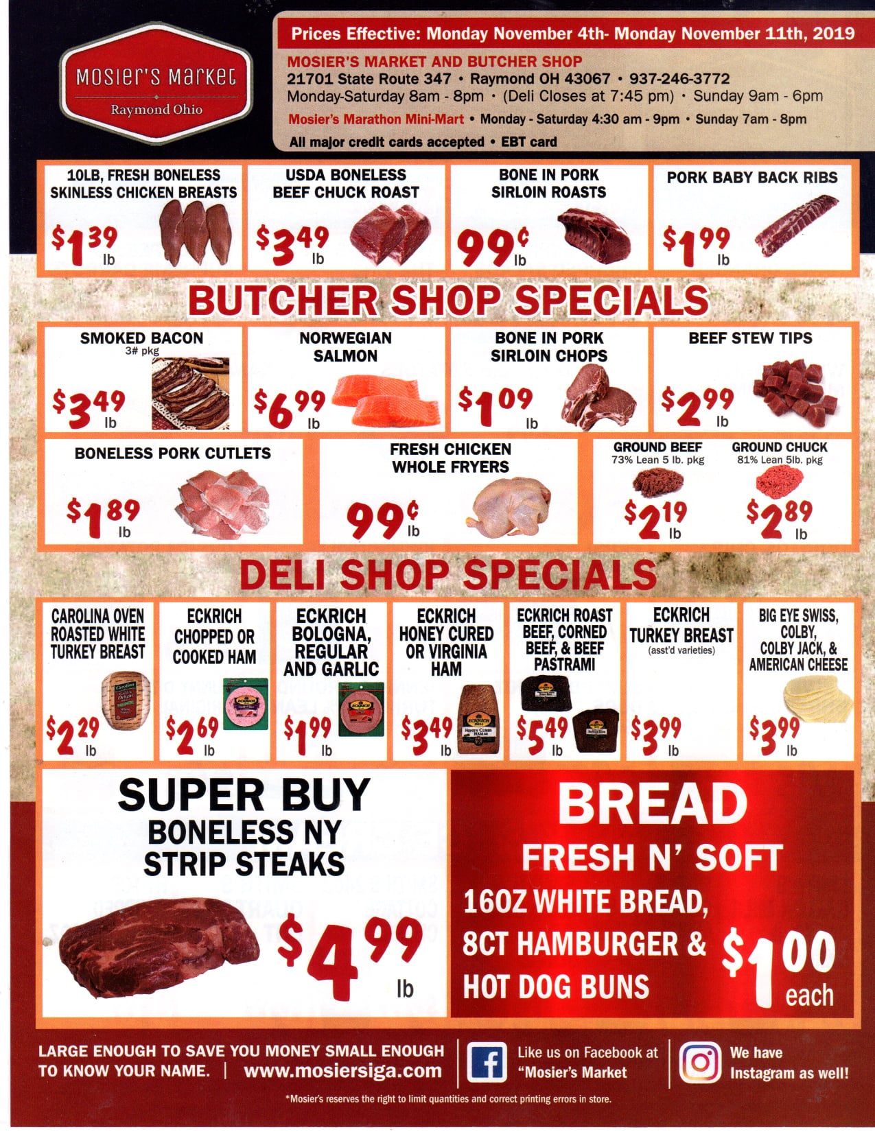 MOSIER'S MARKET - Raymond OH - Hours, Directions, Reviews - Loc8NearMe