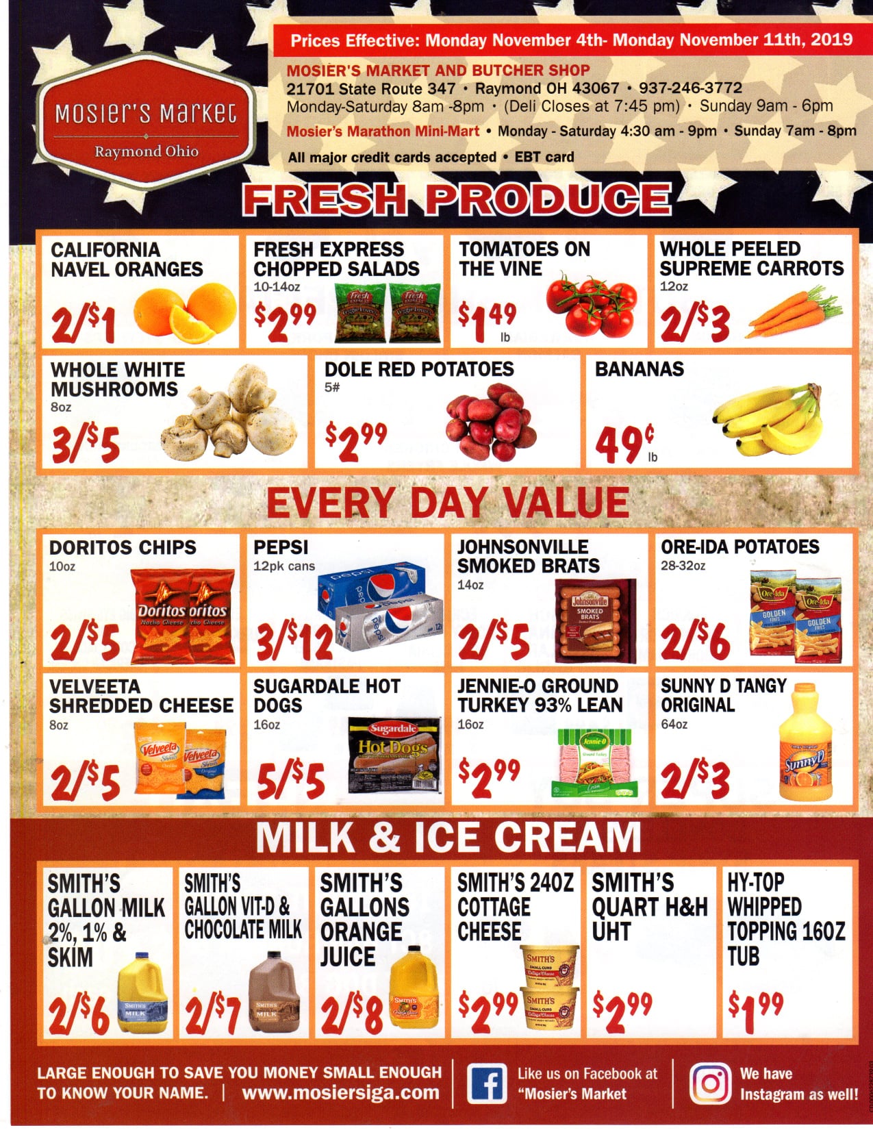 MOSIER'S MARKET - Raymond OH - Hours, Directions, Reviews - Loc8NearMe