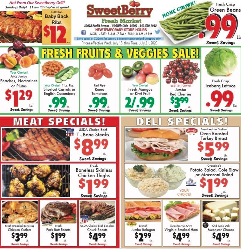 SWEET BERRY FRESH MARKET - Wickliffe OH - Hours, Directions, Reviews ...