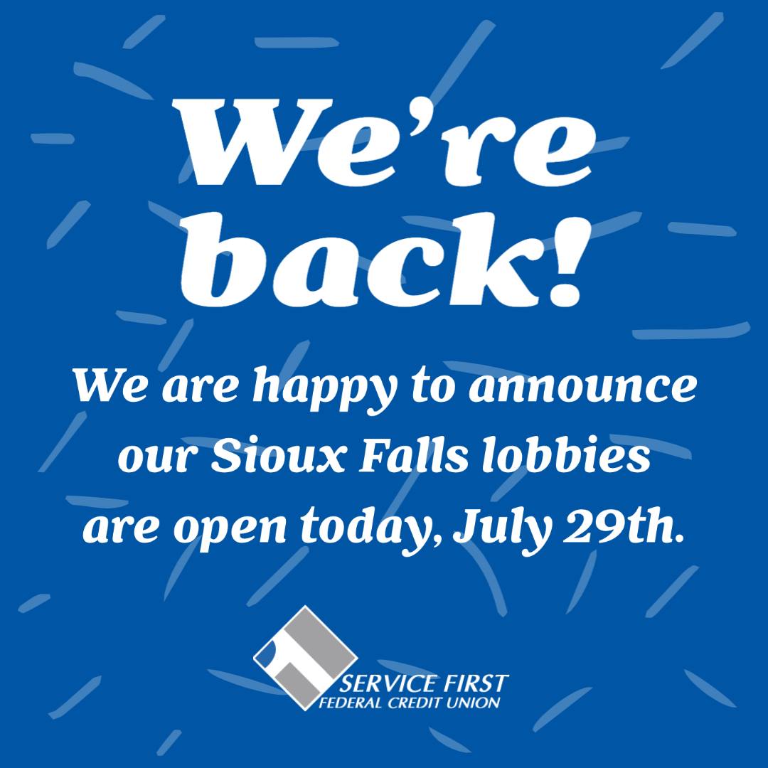 SERVICE FIRST FEDERAL CREDIT UNION - Sioux Falls SD - Hours, Directions ...