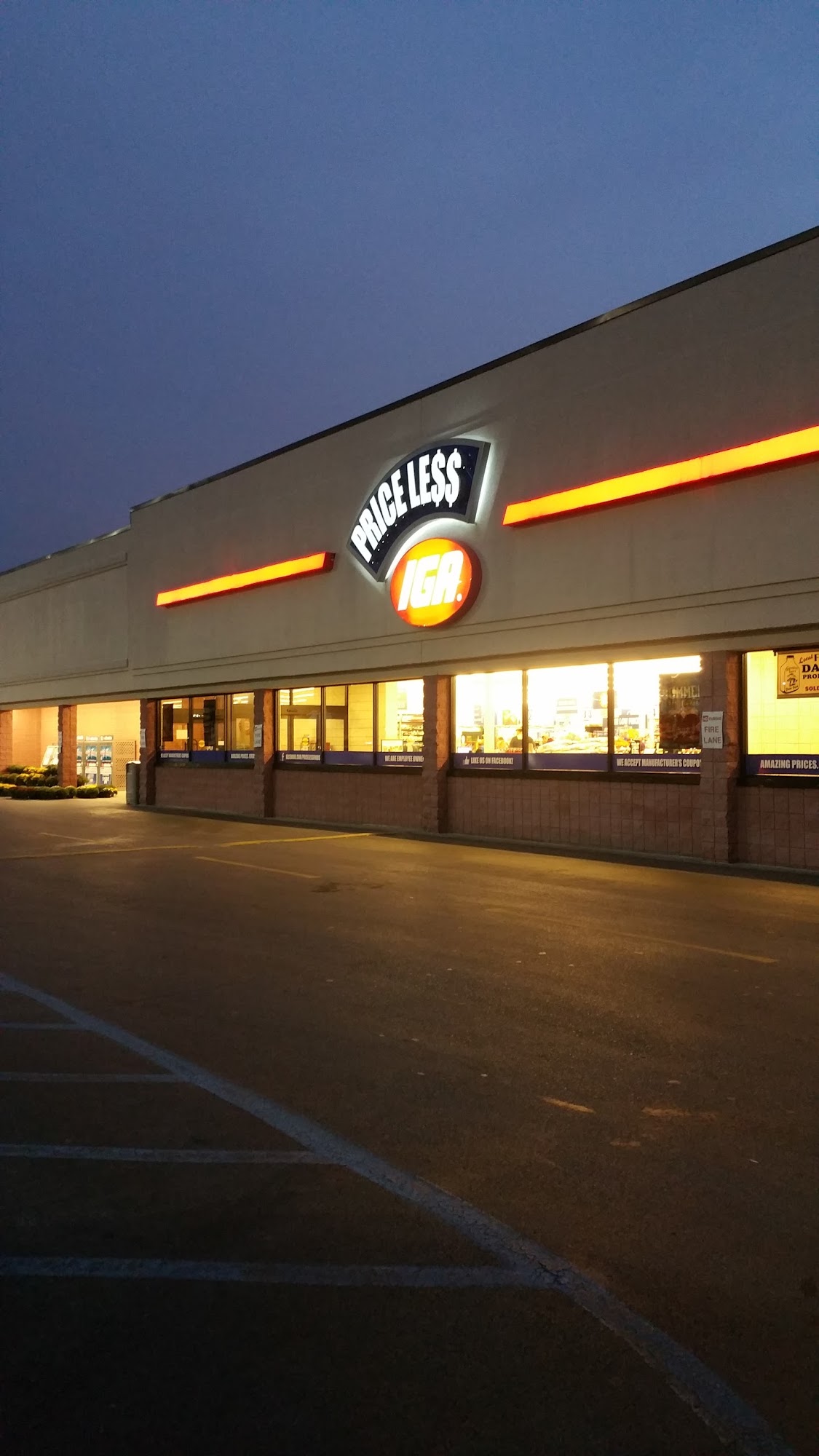 PRICE LESS IGA - 75 Genesis Square, Crossville TN - Hours, Directions ...