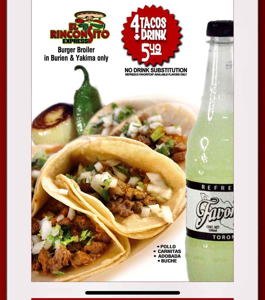 Burien, WA Restaurants Open for Takeout, Curbside Service and/or ...