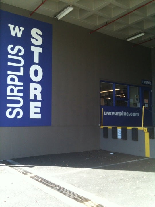 UNIVERSITY OF WASHINGTON SURPLUS STORE - Seattle WA - Hours, Directions ...
